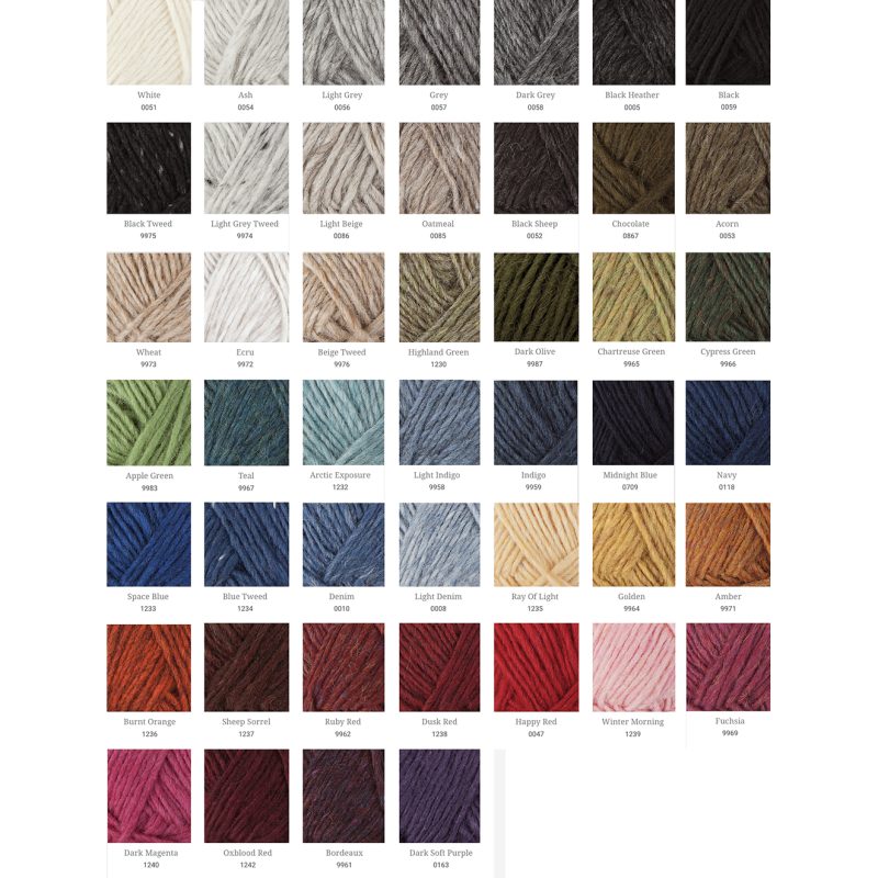 Álafoss lopi by Ístex: 100% new wool, unspun, chuncky weight ...