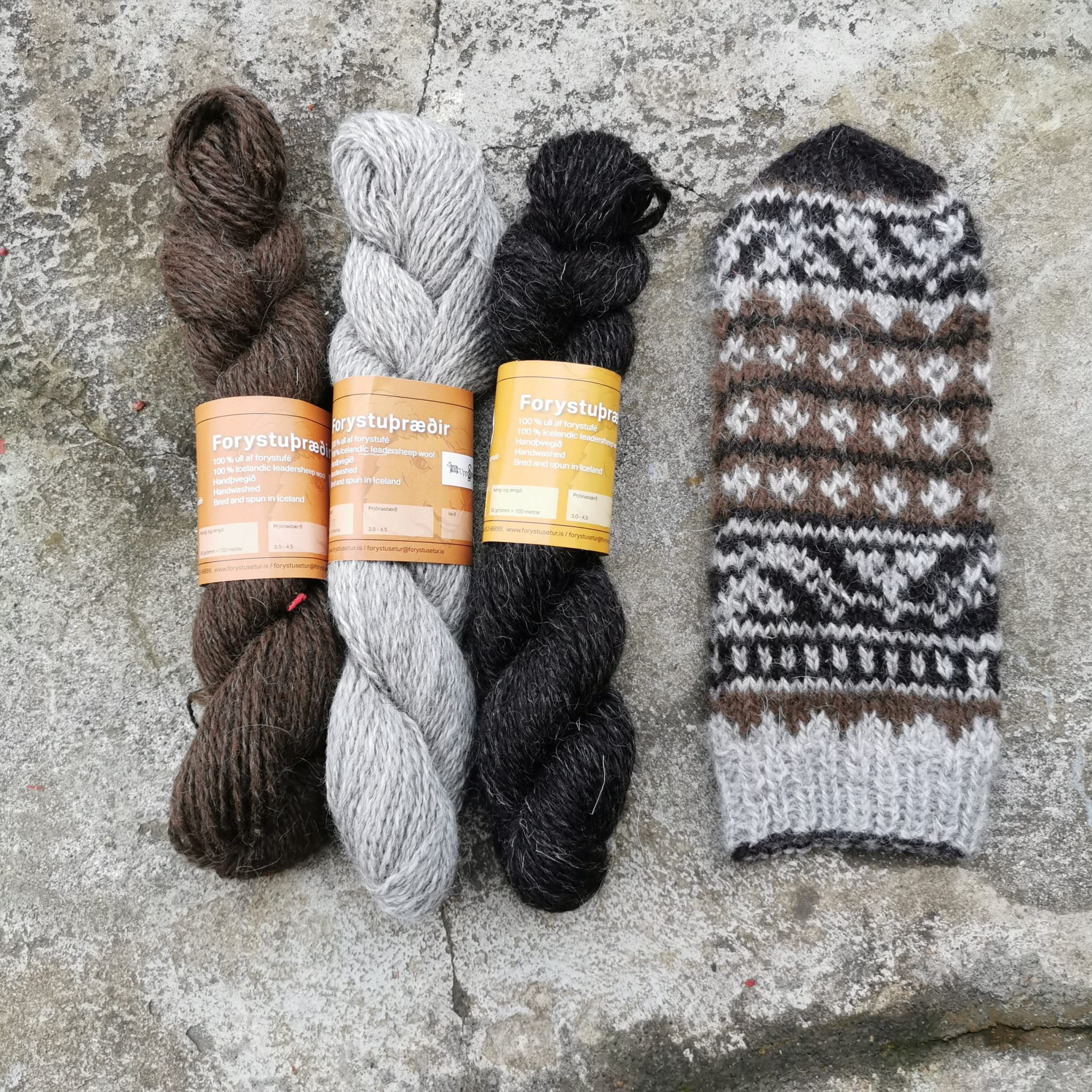 Icelandic Wool – Icelandic Knitter – Hélène Magnússon