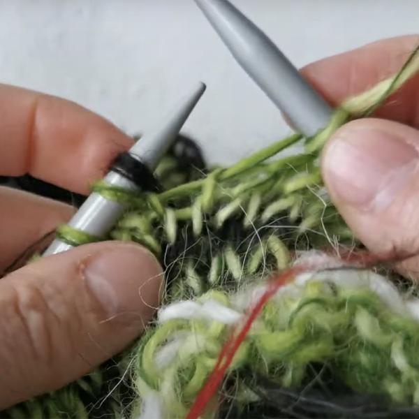 Tutorial: Ladder back Jacquard – Icelandic Knitter – Hélène Magnússon