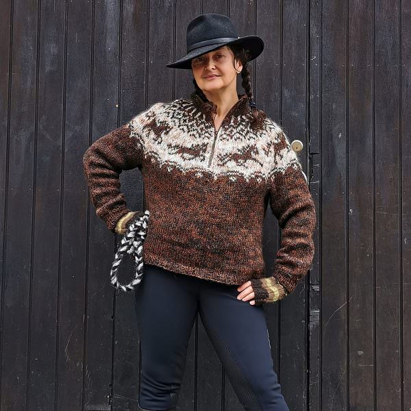 Tutorial: Ladder back Jacquard – Icelandic Knitter – Hélène Magnússon