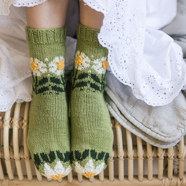 Nordic Sock Box: my Holtasóley socks – Icelandic Knitter – Hélène Magnússon